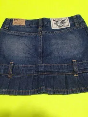 American Living | Skirts | American Living Denim Short Skirt Size 8 ...